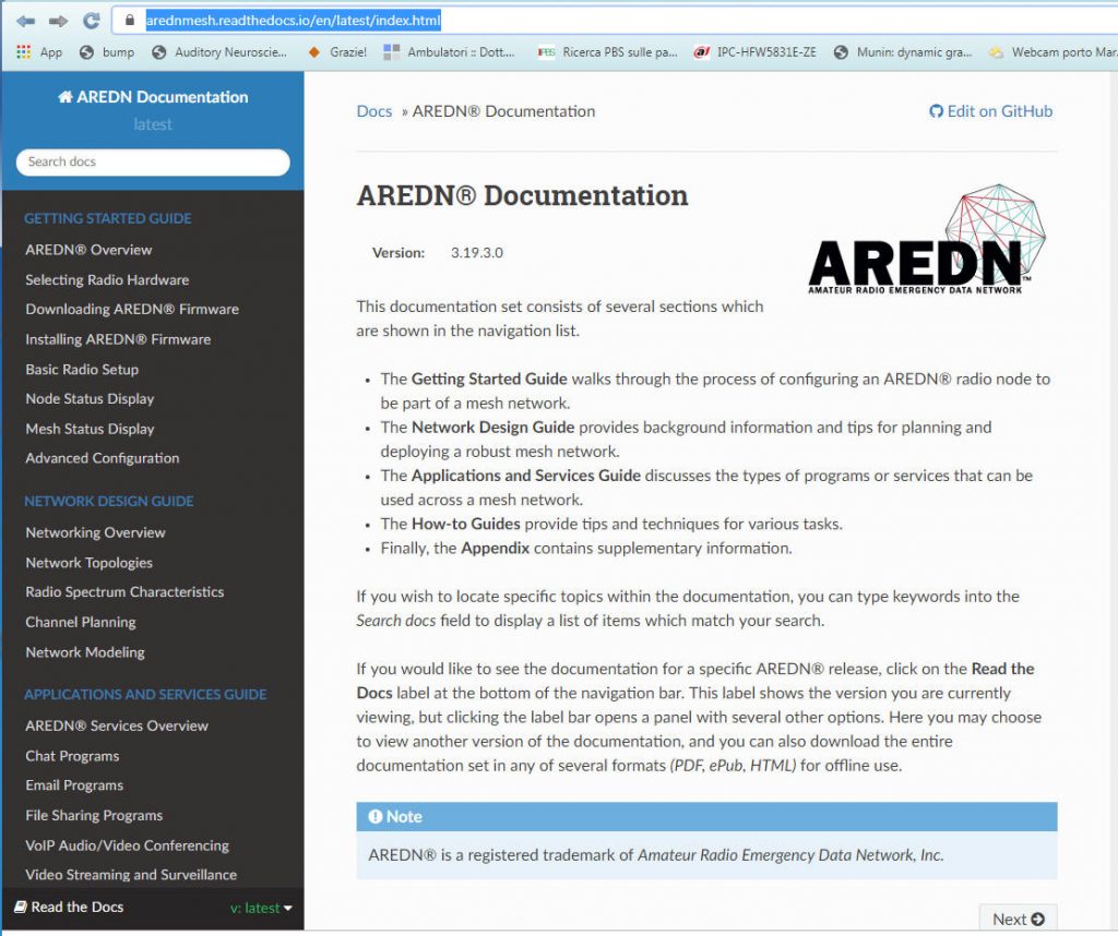 Documentazione rete MESH – www.sarimesh.net